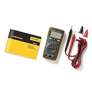 Fluke 107 AC/DC Current Handheld Digital Multimeter by Fluke, Gray