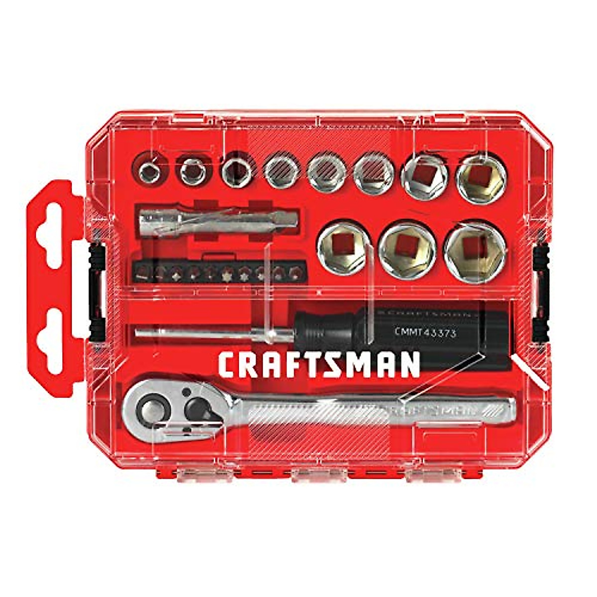 CRAFTSMAN Socket Set, Nano SAE, 3/8" Drive, 24Piece (CMMT12012)