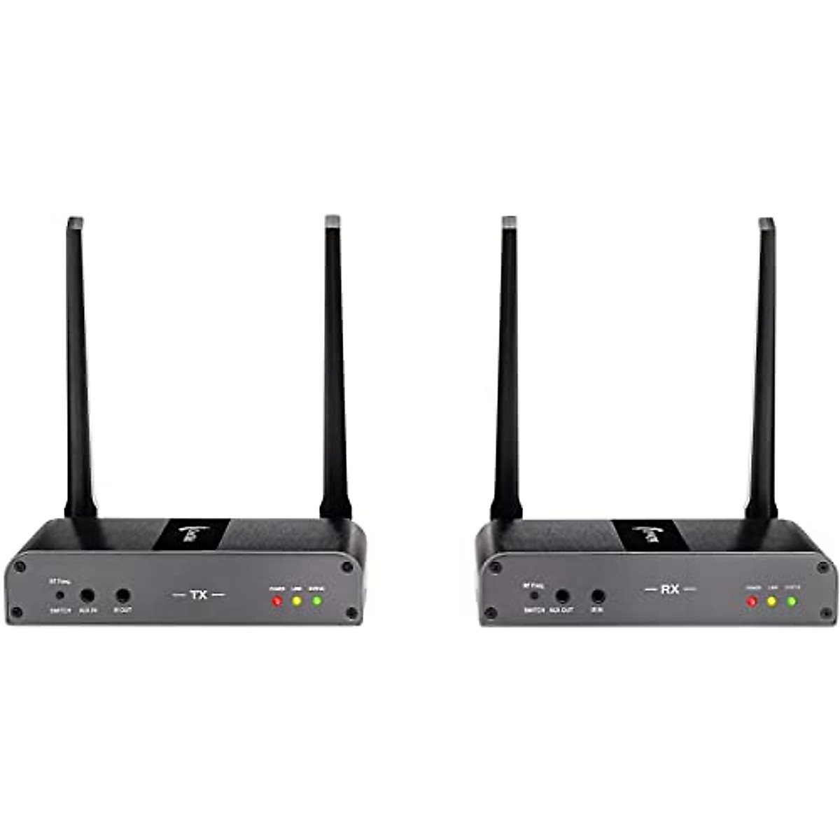 ClearClick Extend+Expand Wireless HDMI Transmitter & Receiver Kit - 5 GHz, Up to 650' Range, IR & USB Transmission (1 Transmitter + 1 Receiver Kit, Supports 4 RX)
