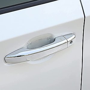 ND 8 PCS Car Door Handle Protector Anti-Collision Sticker Universal Car Door Handle Sticker Car Anti Scratch Door Handle Sticker Paint Anti Scratch Provides Car Door Scratch Protection - Transparent