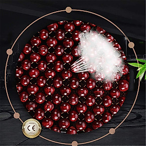 Wood Bead Car Seat Cover Cushion, Cooling & Breathing, Automotive Beaded Driver Seat Massager Cushion for Lower Back Pain