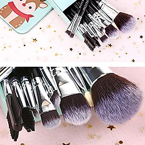 Beauty Rounds Cosmetic Sets Brush Eyeshadow Makeup Brush 10PCS Tools Eyebrow Foundation Beauty Tools Skin Care Stuff