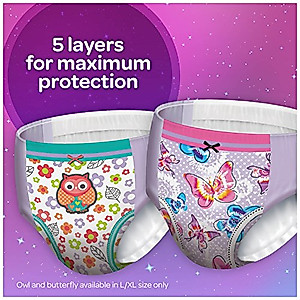 Huggies Goodnights Bedtime Big Pak Pants, Size 8-14/Large-X-Large (60-125+ Lbs), 25 Count