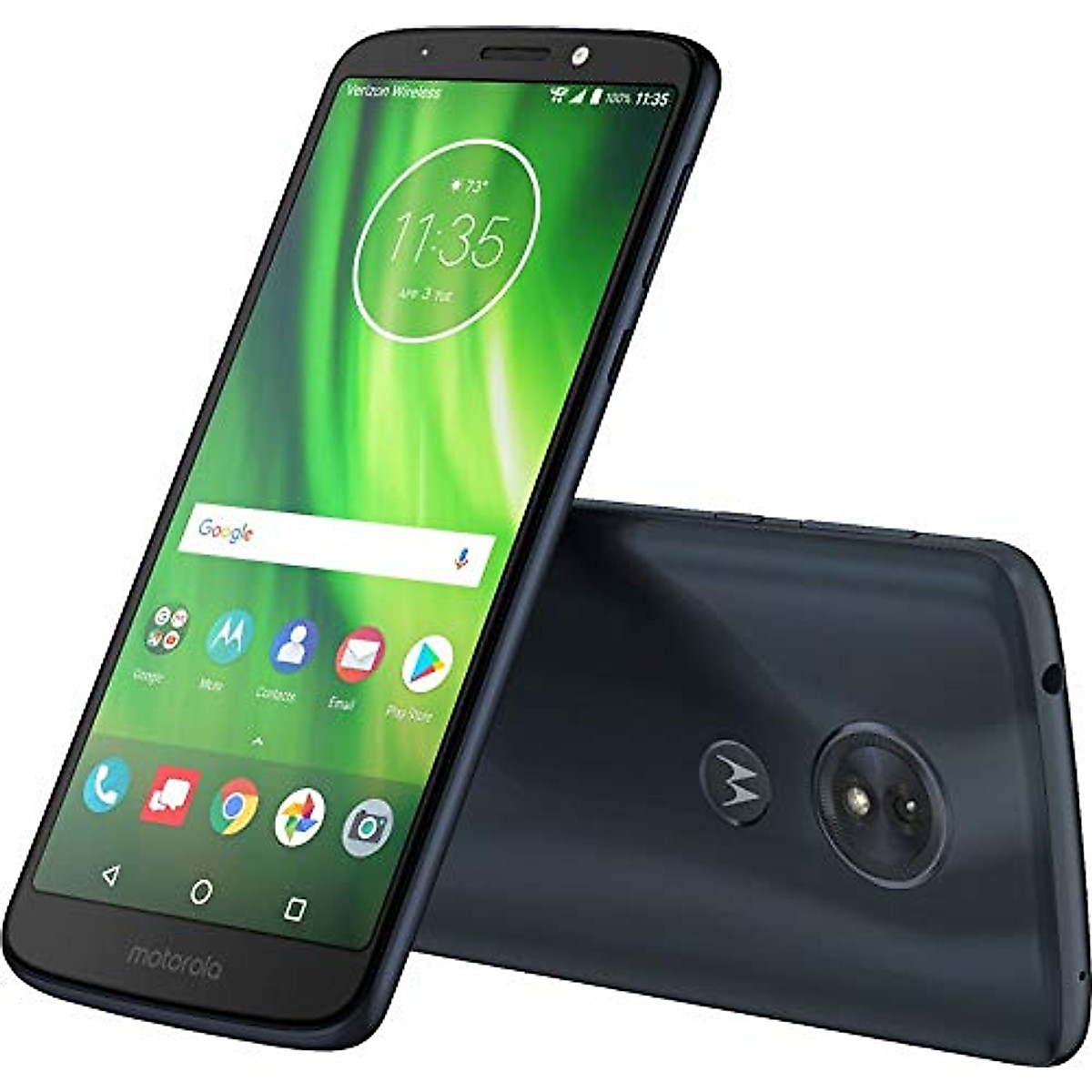 Verizon Prepaid Motorola Moto G6 Play MOTXT19226PP with 16GB Memory 5.7 IPS TouchScreen Fingerprint Android 8.0 Oreo OS Prepaid Cell Phone - Carrier Locked to Verizon Prepaid