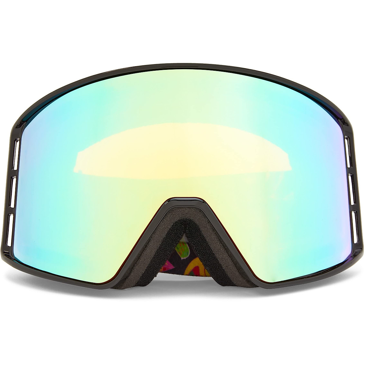 VonZipper Unisex Mach Snow Sport Goggle Sunglasses - Black | Stellar Chrome