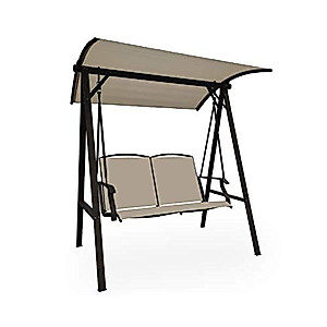 Garden Winds Replacement Canopy Top Cover Compatible with The Two Person Sling Swing - Standard 350