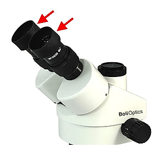 BoliOptics Microscope Eye Guards, 34mm Rubber Eye Cups, Foldable (Pair) SZ05013911