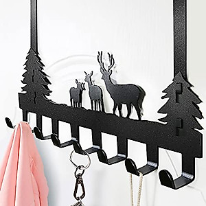 XDCHLK Coat Hooks Wall Mounted Metal Towel Hook Rack Hanger for Bathrooms Door Decorative Hook Key Hooks