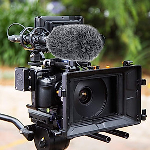 YOUSHARES NTG4+ Microphone Windscreen - Windmuff for Rode NTG4 Plus Shotgun Microphones, Windshield Up to 6.3" Long