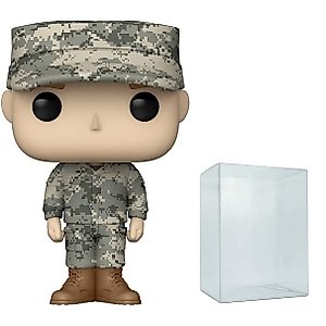 US Army - Soldier in Combat Uniform! Funko Pop Vinyl Figure (Bundled with Compatible Pop Box Protector Case)