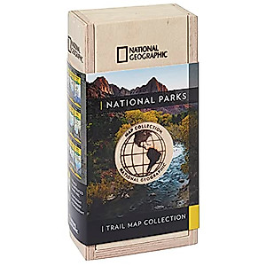 National Parks Trail Map Collection [boxed set] (National Geographic Trails Illustrated Map)