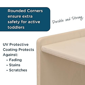 Children’s Factory Children's Factory Value Line Reading Nook, Kids Bookshelf, Toddler Bookshelf Reading Nook, Blue
