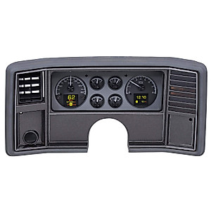 Dakota Digital 78-88 Chevy Monte Carlo Customizable Gauge Kit Black HDX-78C-MC-K
