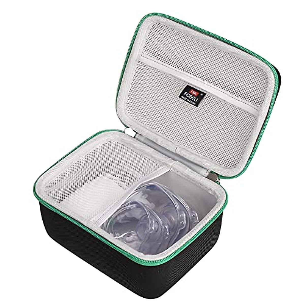 FBLFOBELI Portable Travel Carrying Case for Nebulizer, Handheld Personal Steam Inhalers Nebulizer Machine Storage Bag (Case Only)