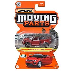 Matchbox Moving Parts Range Rovers Evoque 44/50 Red