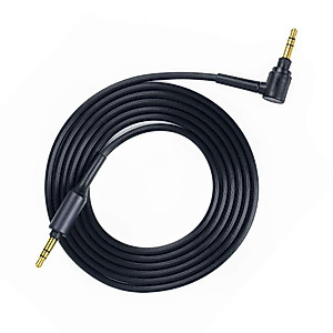 Alitutumao Replacement WH-1000XM5 Audio Cable Cord Compatible with Sony MDR-1000X WH-1000XM3 WH-1000XM2 MDR-XB950BT MDR-XB950N1 WH-H900N MDR-100ABN MDR-1A Headphones (Black)