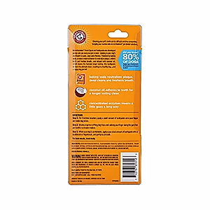 Arm & Hammer Fresh Spectrum Dog Toothpaste for Adult Dogs, 2 oz | Baking Soda Dog Toothpaste Coconut Mint to Fight Tartar, Polish & Whiten Teeth, & Freshen Breath