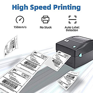 Phomemo Shipping Label Printer 4x6 High Speed Thermal Label Printer, Commercial Direct Barcode Printer, Support Windows & MAC System, Compatible with Amazon Ebay Etsy Shopify UPS USPS FedEx etc