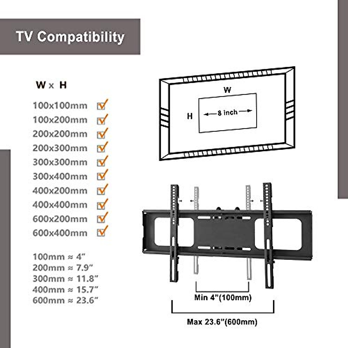 Swivel Floor TV Stand Height Adjustable Bracket Entertainment Stand for 32 to 65 inch TV | 3-Tier BlackTempered Glass Multi-Function TV Stand (New Black)
