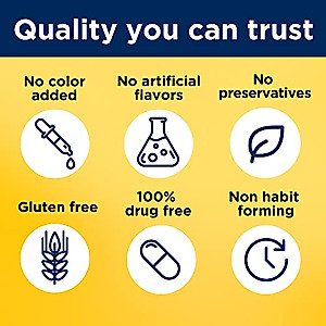 Nature Made Melatonin 5mg Tablets, 100% Drug Free Sleep Aid for Adults, 90 Tablets, 90 Day Supply