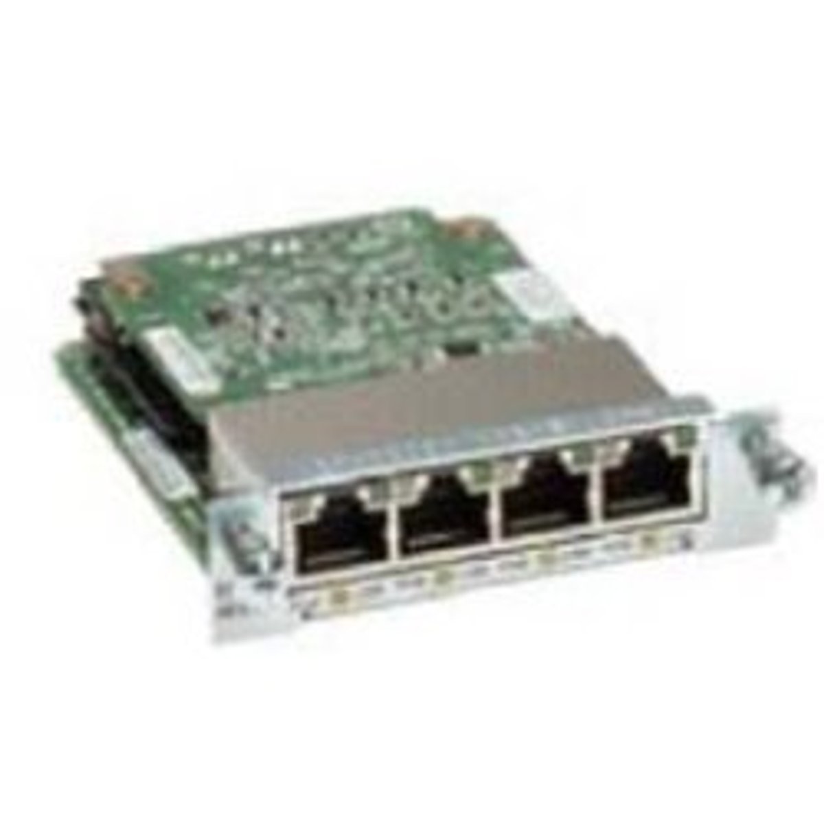 Cisco Gigabit EtherSwitch EHWIC - Switch - managed - 4 x 10/100/1000 (PoE) - plug-in module - PoE (Renewed)