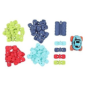 Race Track Playset Toy, Vehicle Track Playset Toy High Flexibility Free Twist for Home Use(46pcs)