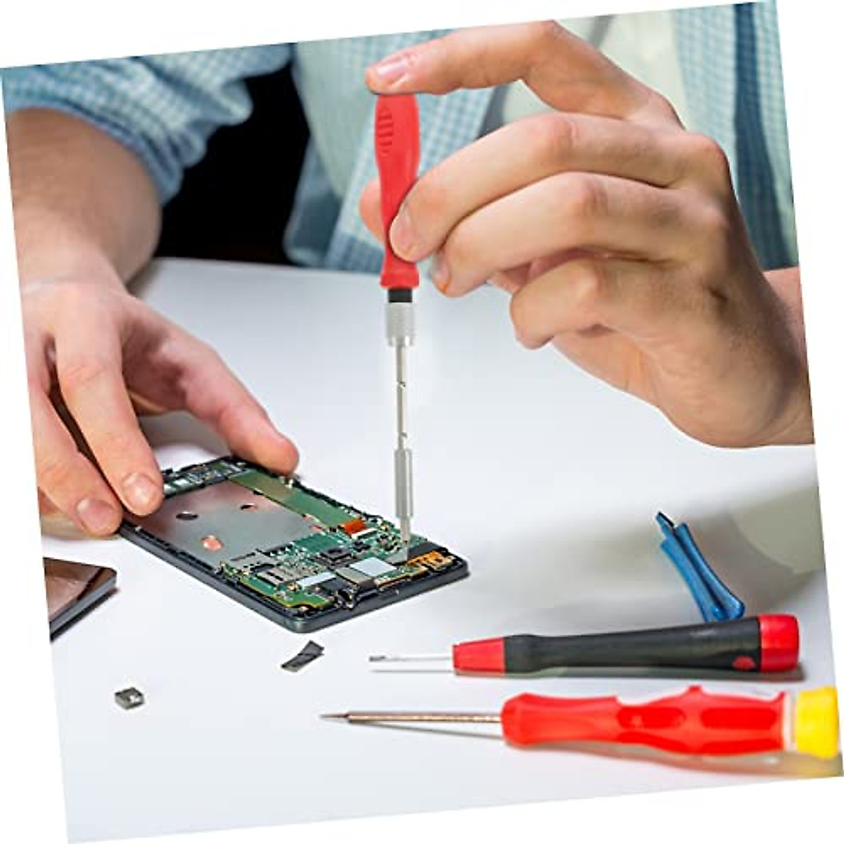 BETOOKY 1 Set Set Screwdriver Set Computer Tool Kit Phone Removal Screwdriver Eyeglass Repair Kit Drill Bits Watch Repair Screwdriver Vanadium Jewelry Kits Toy 45# Steel Toolkit