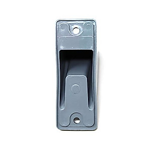 JSP Manufacturing Light Grey Plastic Mini Roof Snow and Ice Guard - Multi-Quantity Pack | Prevent Sliding Snow Stop Buildup (100)