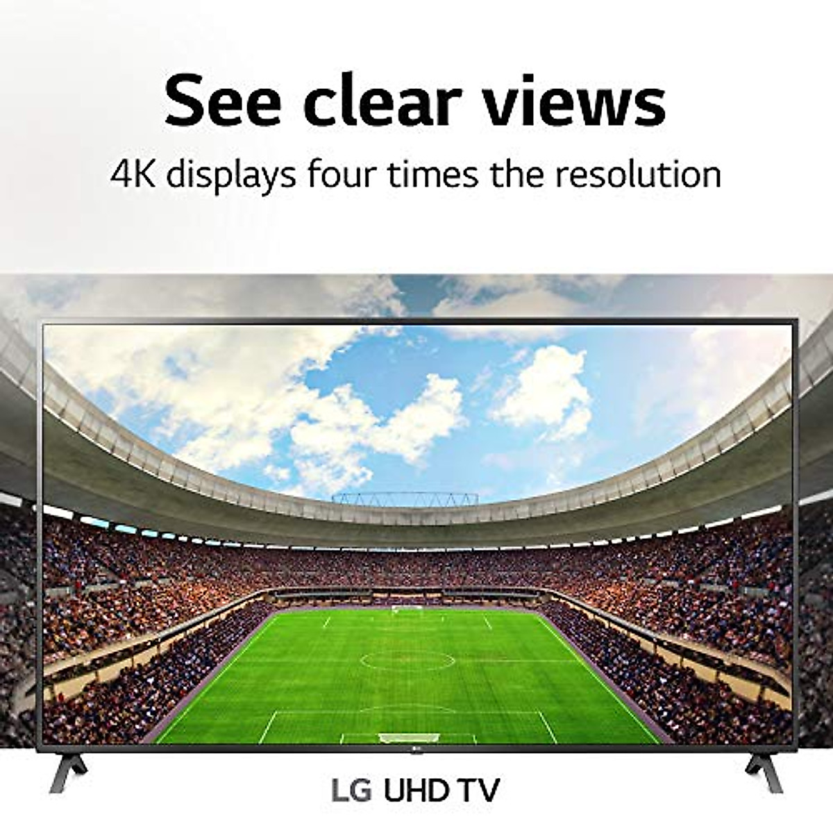 LG 43UN7000PUB "Works with" Alexa UHD 70 Series 43" 4K Smart TV (2020)
