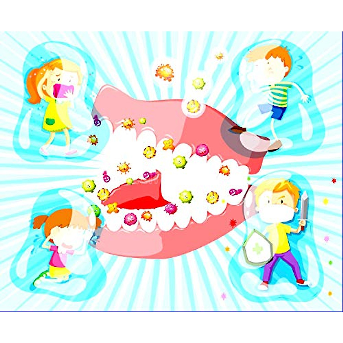 Miracle Brite Smile - 3% Hydrogen Peroxide Food Grade, Peppermint, Lemon, Clove Leaf, Cinnamon and Rosemary