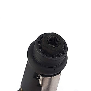 SI FANG Intensive Air Belt Sander 3/8''x 13'' with 16Pcs Sanding Belts (Grit 40 60 80 120 each 4pc), Mini Pneumatic Tool for Metal, Wood, Plastics, Rubber, Providing Polishing, Stripping & Sanding