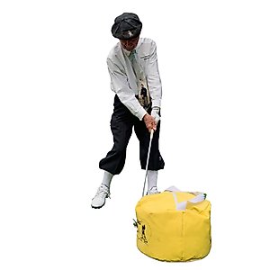 Impact Bag Golf Swing Trainer - Dr. Gary Wiren’s Golf Training Aid and Practice Tool - Waterproof and Durable - The Best Golf Training Aid to Perfect Your Swing Impact