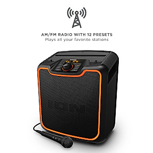 Ion Sport XL - High-Power All-Weather Rechargeable Bluetooth and NFC Enabled Speaker - MK3 (Renewed)