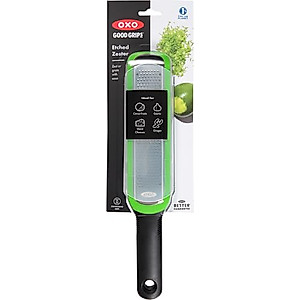 OXO Good Grips Etched Zester and Grater Green