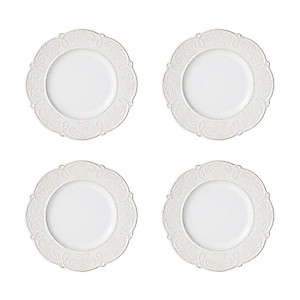 Pfaltzgraff 5267392 Abby 16-Piece Dinnerware Set, white