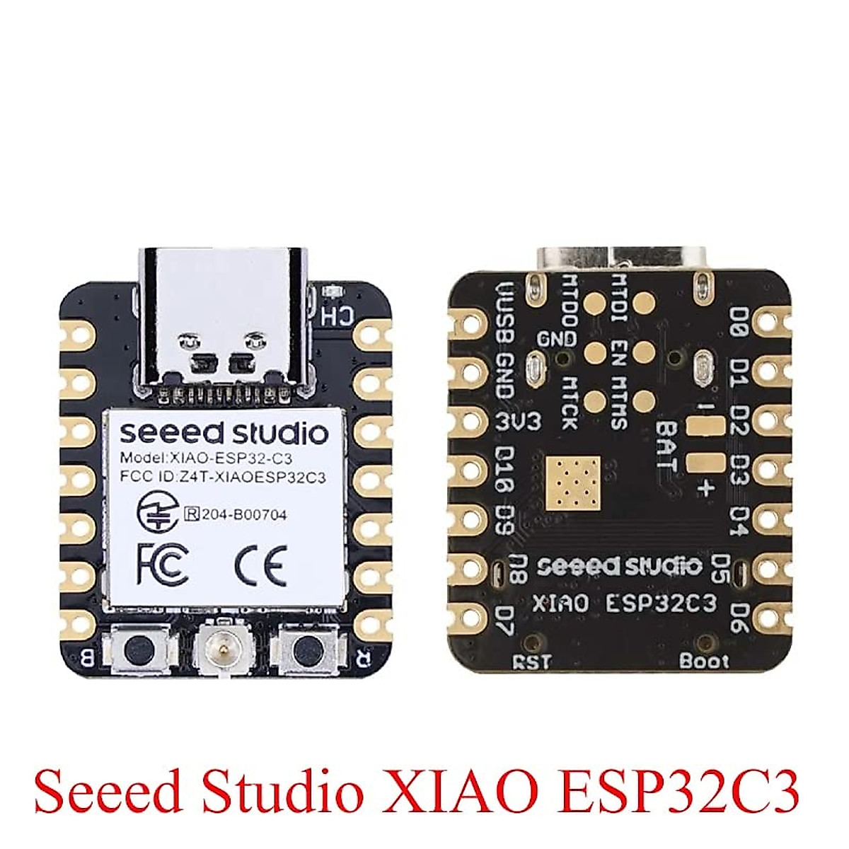 NTTHAM Seeed Studio XIAO ESP32C3 WiFi Development Board UART IIC IIS, SPI GPIO(PWM) ADC 3.3V 5V