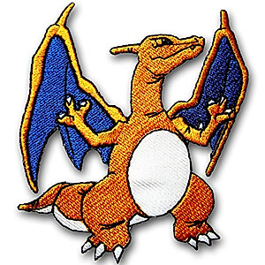 Verani Cartoon Patch Embroidered iron on Badge Dragon Lizadon