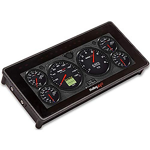 NEW HOLLEY EFI 6.86" PRO TOUCHSCREEN DIGITAL DASH,1.25" DEPTH,3.4375" HEIGHT,7.5625" WIDTH,COMPATIBLE WITH HOLLEY DOMINATOR,HP,TERMINATOR X & SNIPER EFI SYSTEMS