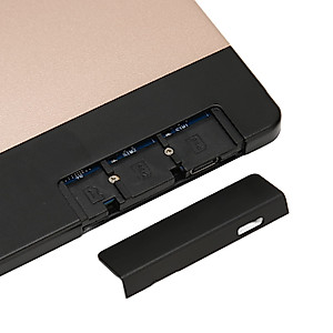 Bewinner 10in Tablet for Android 11, 1080x1960 IPS HD Screen, 4GB RAM 256GB ROM, Octa Core Processor, Dual SIM 4G Call Tablet, Dual Band WiFi Bluetooth Tablet PC (Gold)