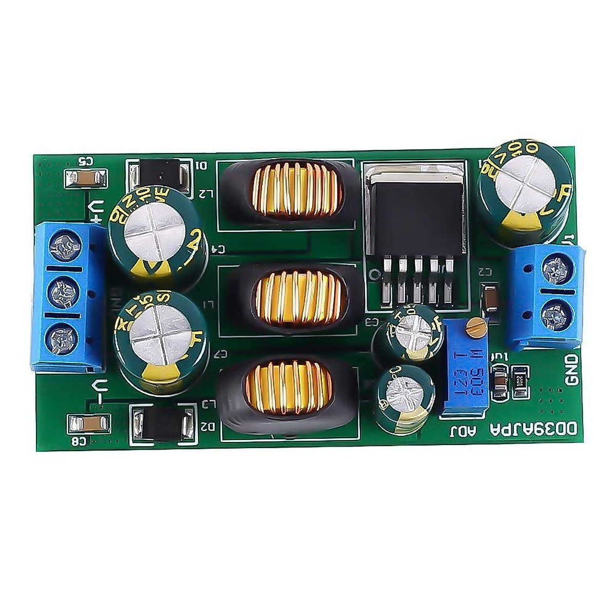 Boost Buck Voltage Converter, DC-DC 5V-24V to +/-3V-30V Step UP Down Power Supply Module Adjustable 20W Positive Negative Dual Output Voltage Charging Converter for Amplifier