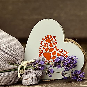 BOOLOOEN Silk Screen Stencils Self-adhesive Transfer Stencil Reusable Washable Mesh Stencil for Wood Fabric DIY Home Decor 8.5x11inch(love)