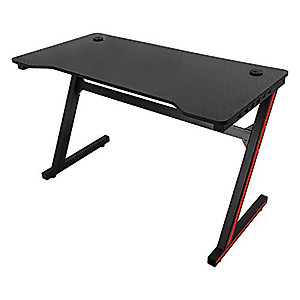 Home Office Computer Gaming Table, Home Office Desktop Computer Desk Study Writing Table Bedroom Laptop Table, Home Office Desk Study Reading Writing Desk PC Laptop Table (Black)