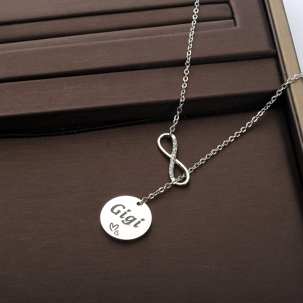 TGBJE Gigi Necklace Great Grandma Gift Birthday Gifts for Grandma Mother's Day Gifts (Gigi necklace)