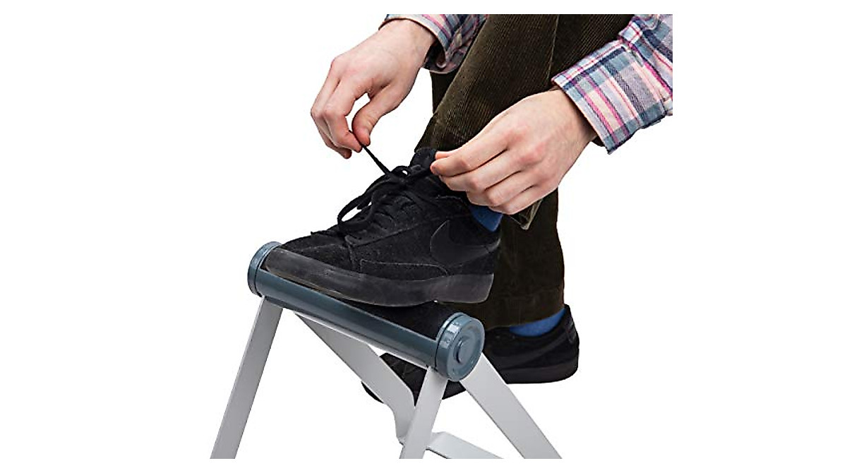 Mind Reader Collapsible, Portable Stand for Tying Laces, Accessibility ...