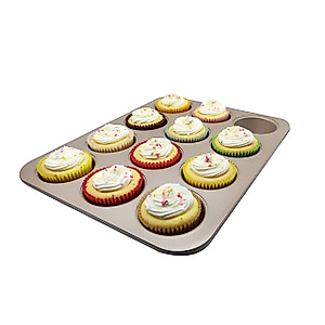 Mombake Premium Green Greaseproof Cupcake Liners Muffin Paper Baking Cups Standard Size, 100-Count