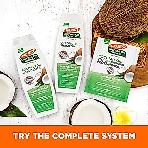 Palmer's Coconut Oil Formula Moisture Boost Protein Pack, Hair Treatment for Dry, Damaged, Over-Processed and Colored Hair, 2.1 Ounce (Pack of 12)