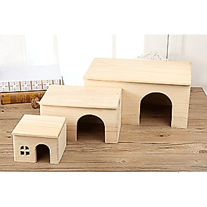 OMEM for Small Animals House Natural Life Tunnel System Such as Hamsters, Guinea Pigs, Golden Bears, Hedgehogs, Rabbits, Turtles, Easy to Clean (L)