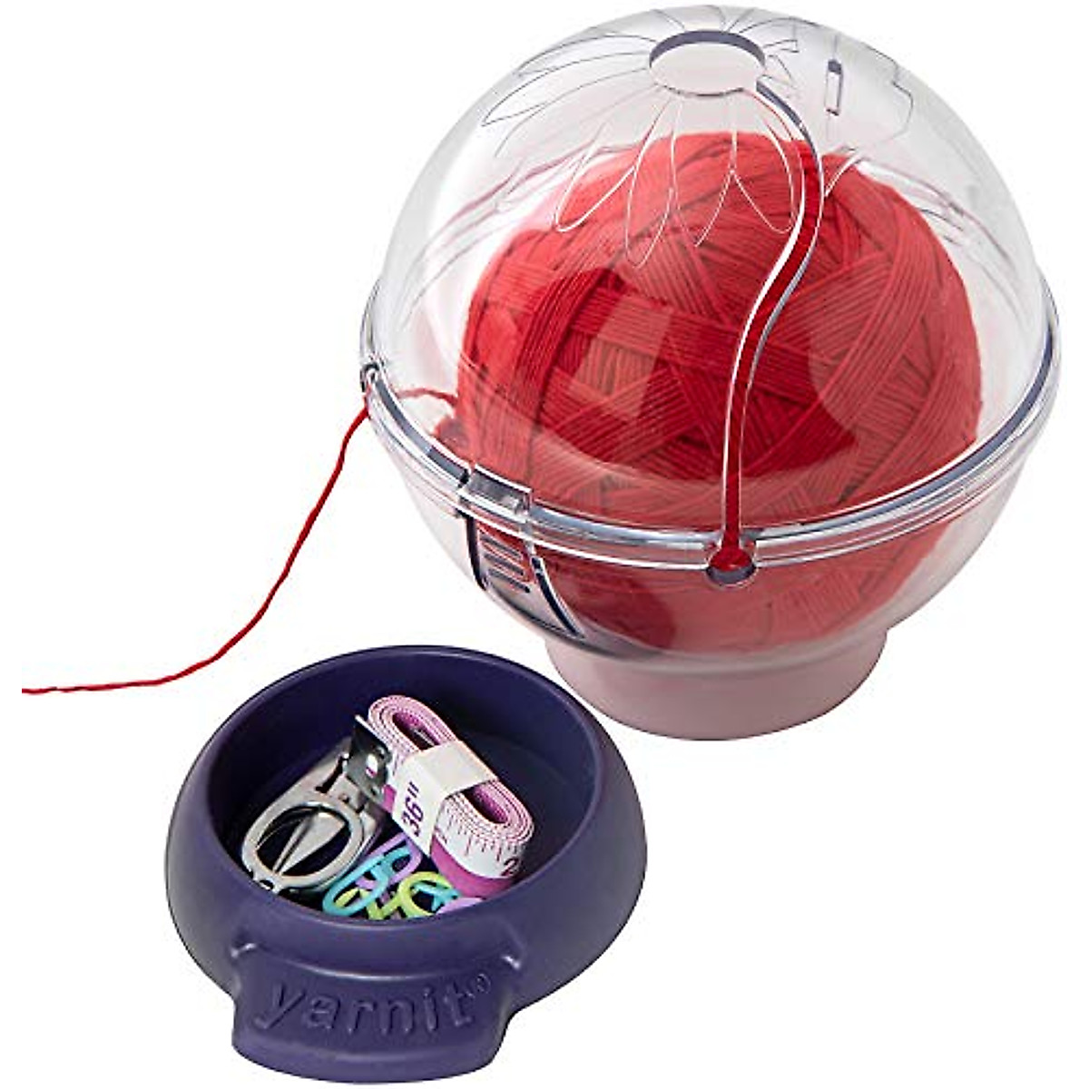 Prym The Yarnit Yarn Solutions, Clear/Purple