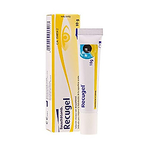 Bausch&Lomb Recugel 10g - Dry Eye Drops - Eye Artificial Drops - Eye Dryness Treatment