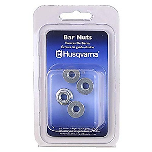 Husqvarna 531300382 Chain Saw Bar Nuts, 4 Pack